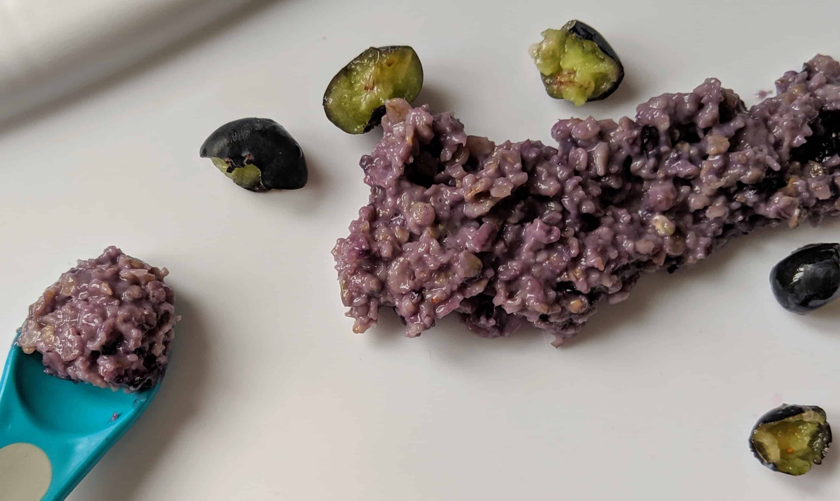 Purple Porridge - Baby Led Kitchen