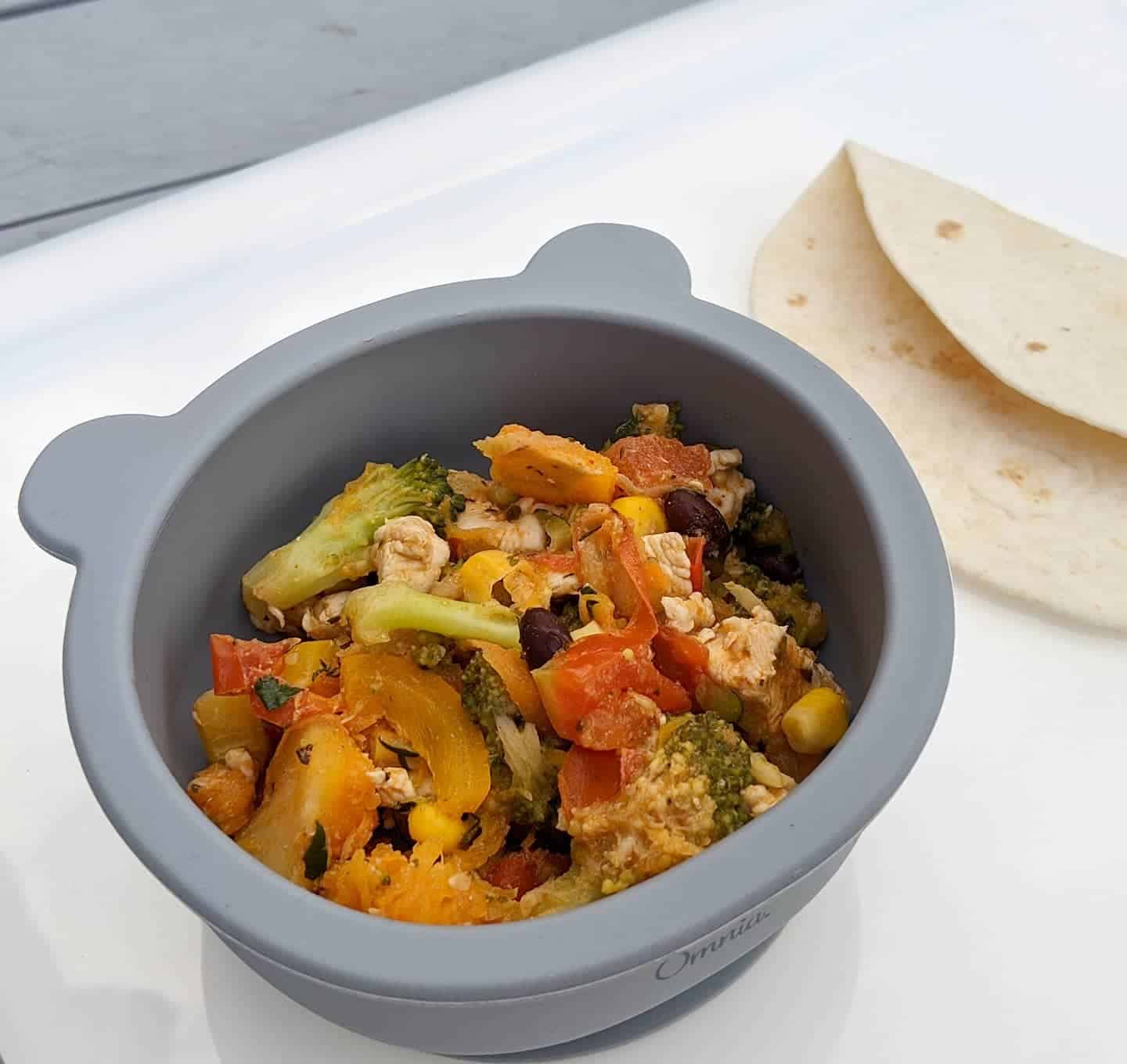 Rainbow Chicken - Baby Led Kitchen